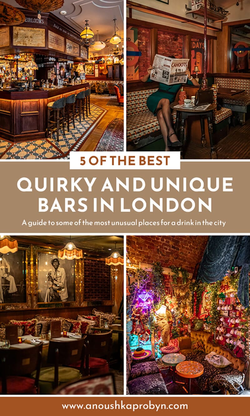 Quirky Bars in London: A Guide to 5 of the coolest, most unusual bars ...